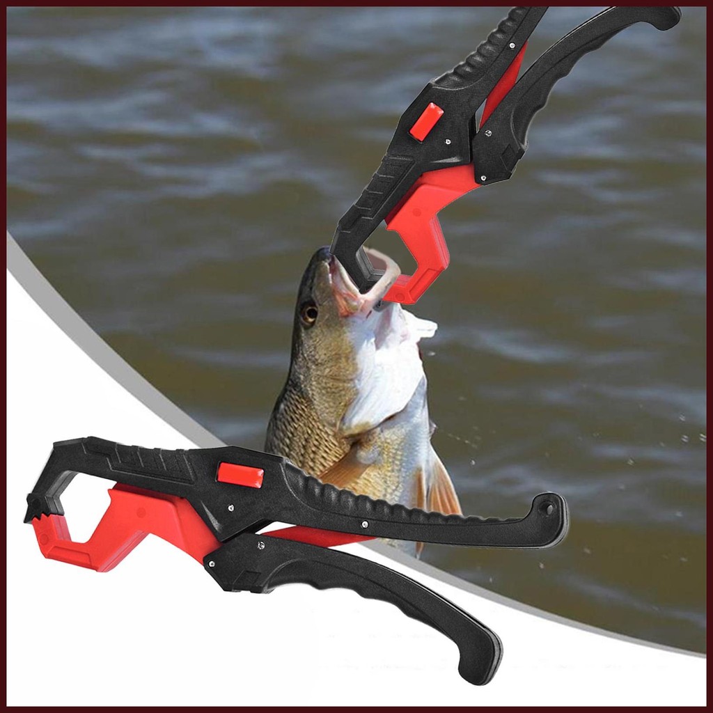 Fishing Lip Gripper Fish Grabber Tool Heavy Dudy Portable Fish Tool ...