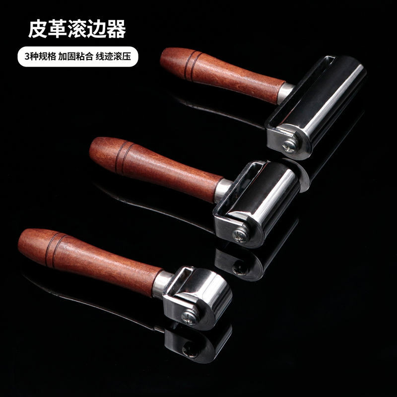 Leather Edge Piping Device Iron Roller diy Small Pressing Roller ...