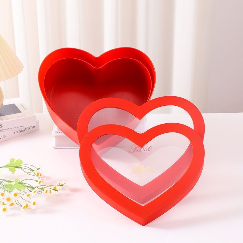 New Style Love Gift Box New Year Gift Box Heart-Shaped Hug Flower Box ...