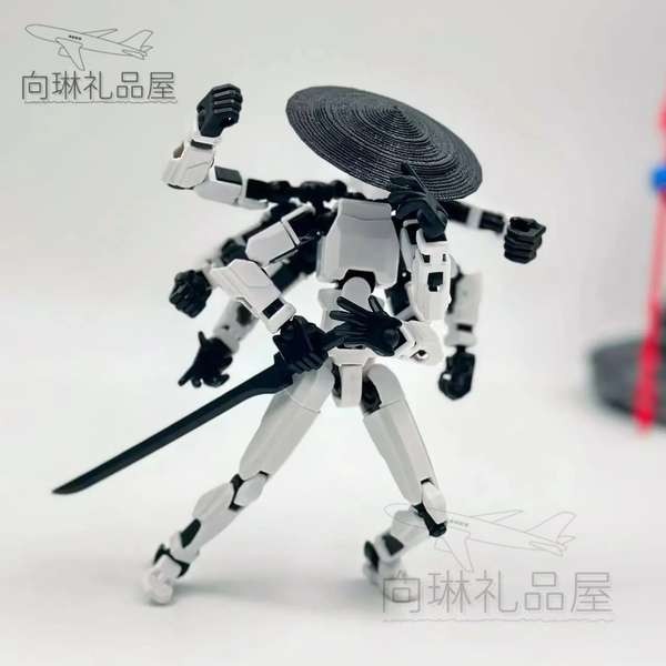 The new 3D printed fourth generation Dummy Lucky 13 Puppet Multi Joint ...