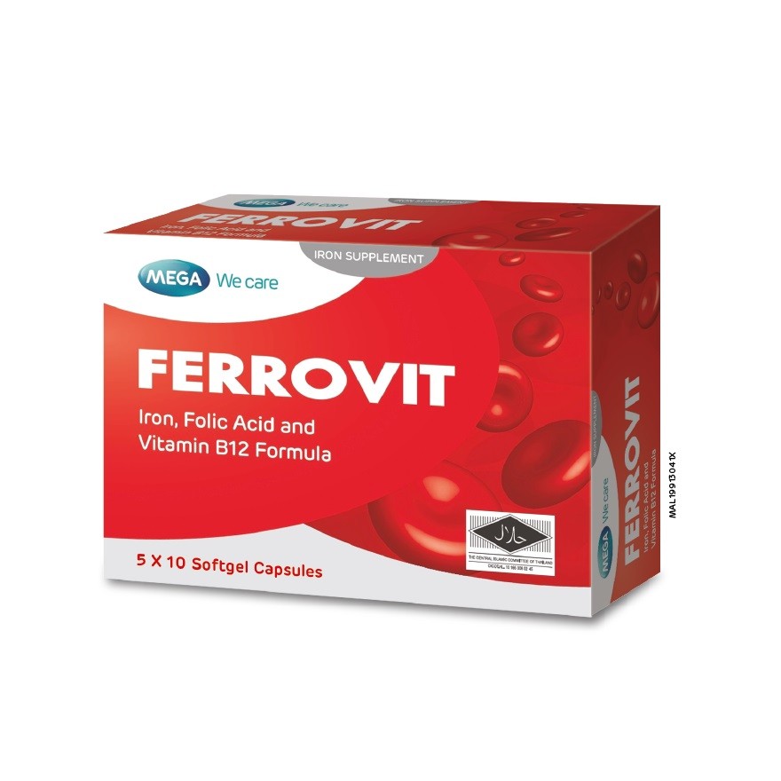 MEGA Ferrovit 50's MEGA Ferrovit 50's | Shopee Malaysia