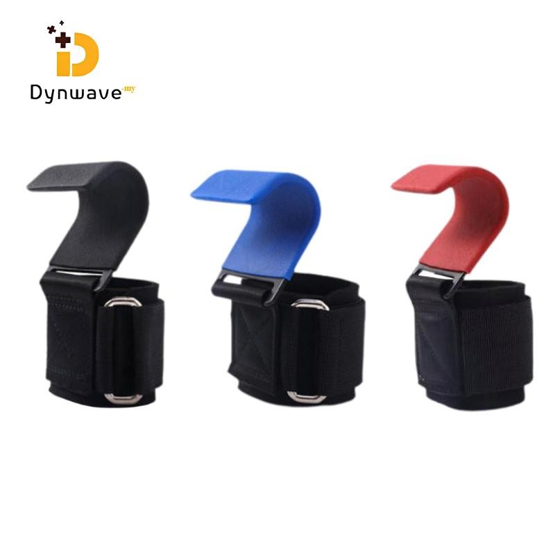 Dynwave Fitness Weight Lifting Hook Wrist Padding for Weightlifting ...