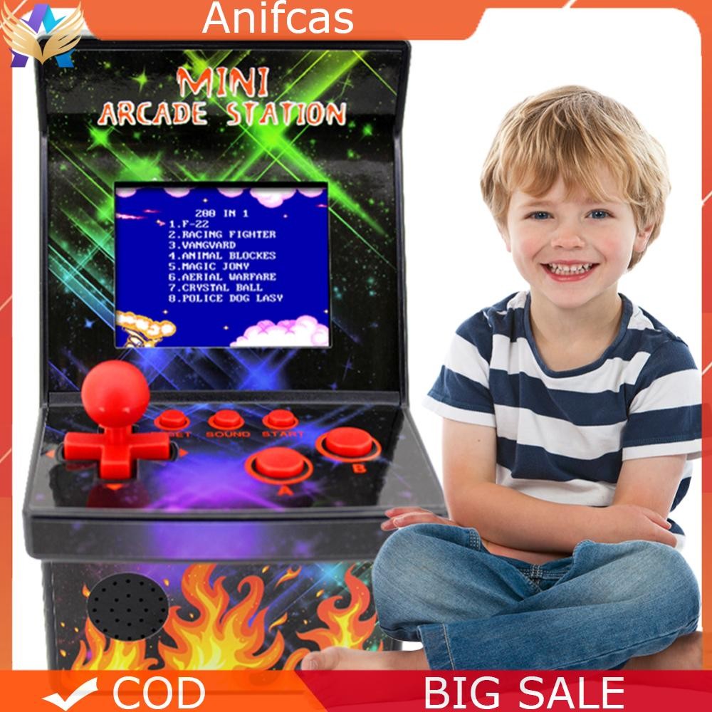 8-Bit Handheld Mini Game Console Built-in 200 Classic Games 2.5inch ...