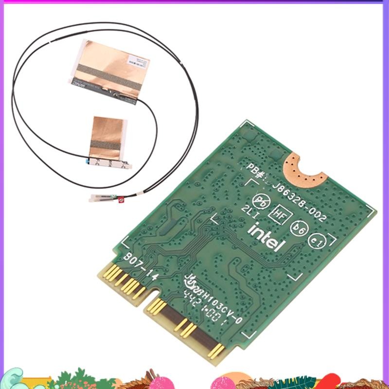 Wifi Card Ax201 Ngw with Antenna Wifi 6 3000Mbps M.2 Cnvio2 Bluetooth 5 ...