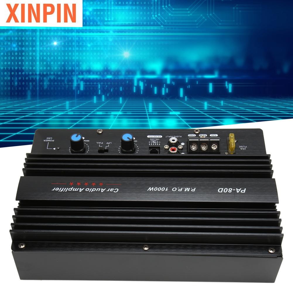 Xinpin 12V 1000W Mono Channel Digital Audio Power Amplifier Board for ...