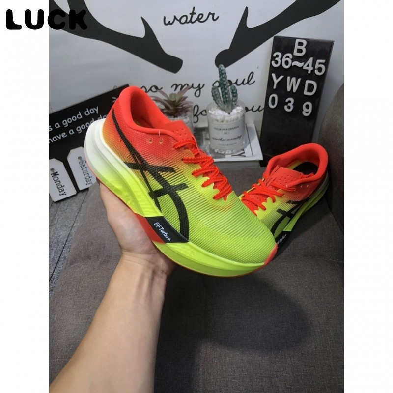 MAI Asics Kasut Lumba Sukan Larian Maraton Lelaki Metaspeed Sky Edge ...