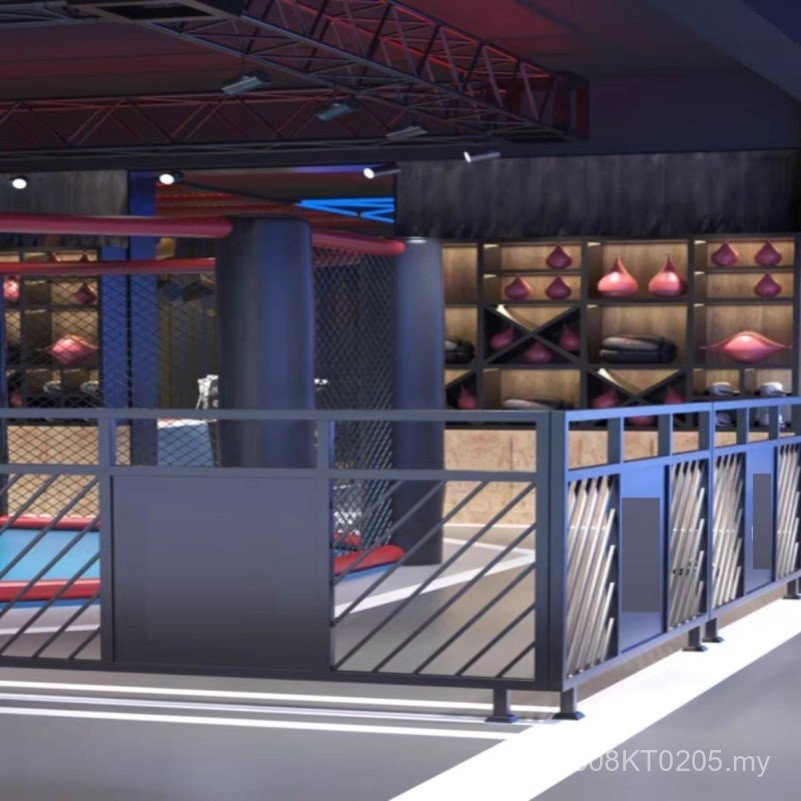 Guardrail Bar Kart Iron Art Gym Fence Pool Partition Fence Boxing ...