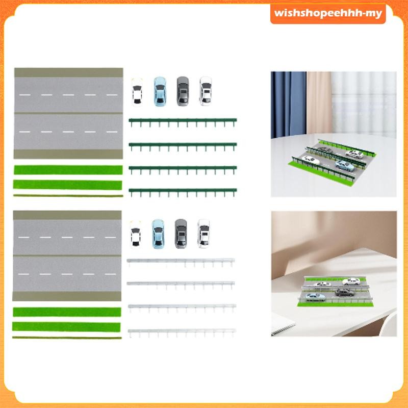[WishshopeehhhMY] Road Scene 1/64 Sacle Collection Realistic Ornament ...