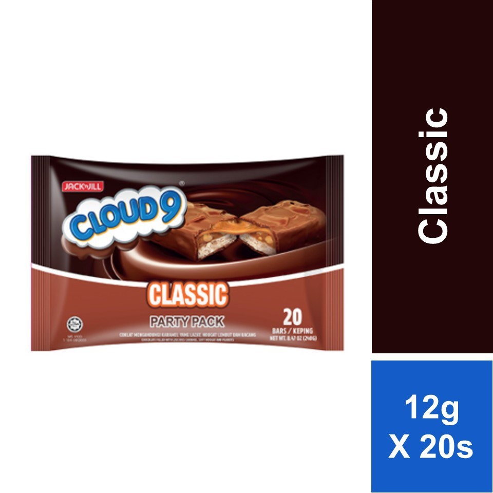 Jack ‘n Jill Cloud 9 Party Pack - Classic (12g x 20s) | Shopee Malaysia