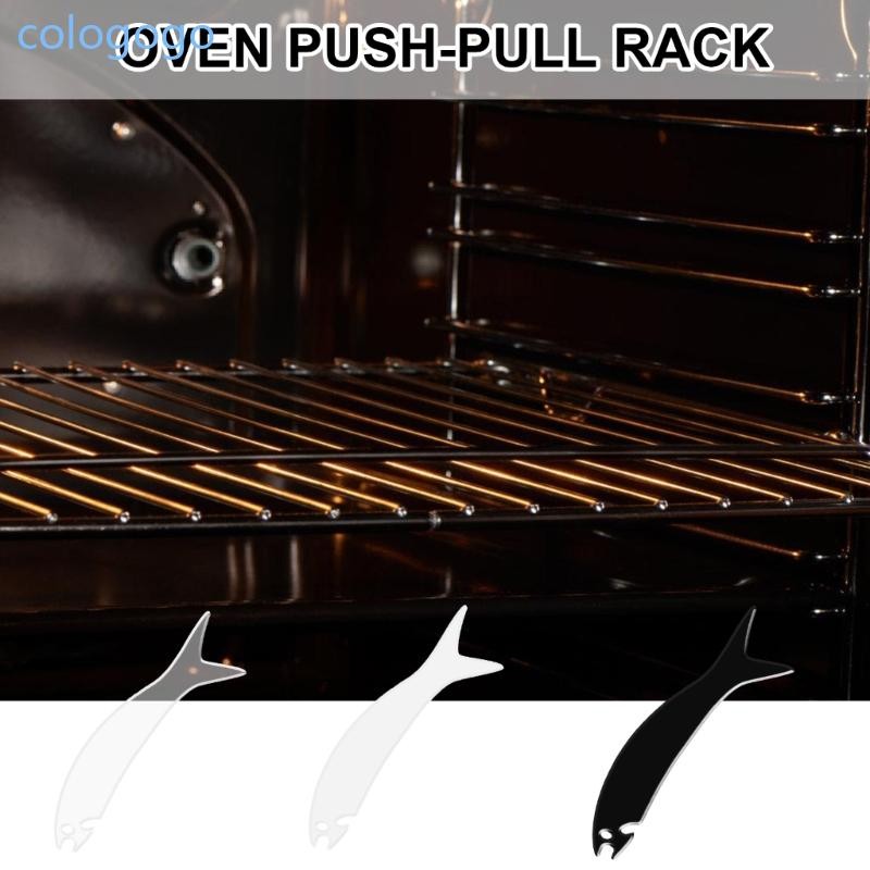 COLO Oven Rack Push Pulls Tool Acrylic Oven Rack Pullers with Long ...