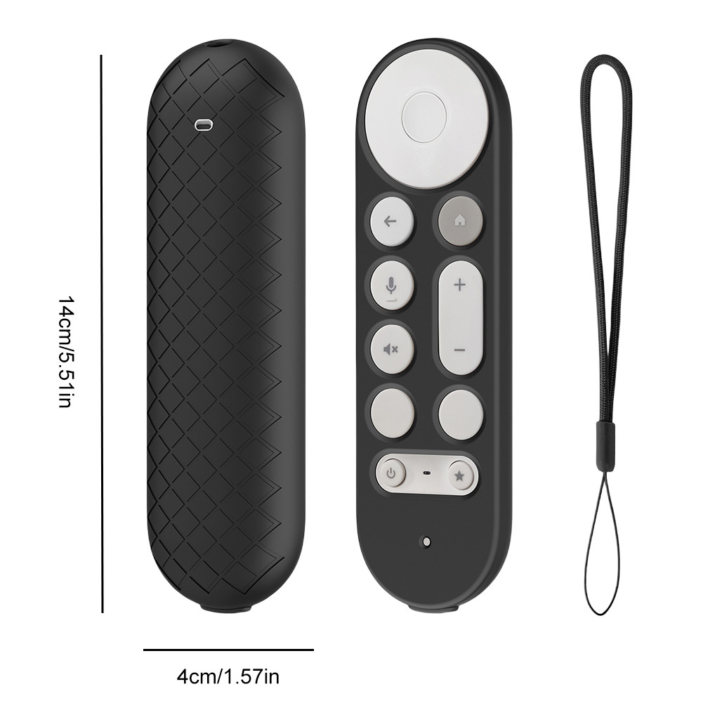 Silicone Remote Case Protective Controller Sleeve Skin for Google TV ...