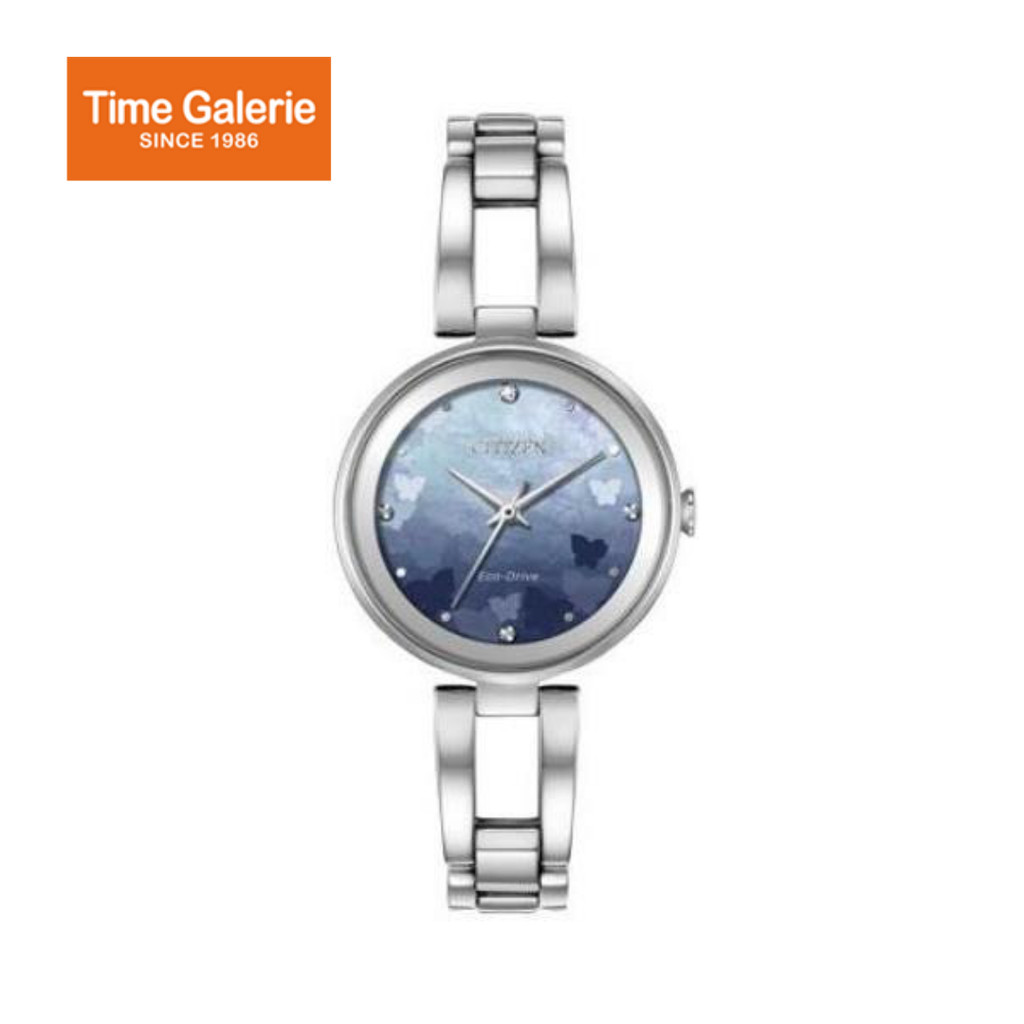 Citizen Lady EM0801-85N Beginning Blue Series Blue Mother Of Pearl Dial ...