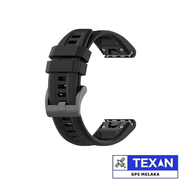 Garmin Fenix 7 7s 7x Black Quick Fit GPS Watch Band/Strap (non-original ...
