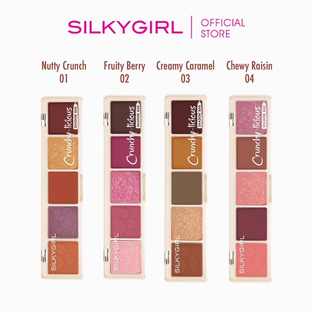 SILKYGIRL Crunchy-Licious Shadow Bar | Shopee Malaysia