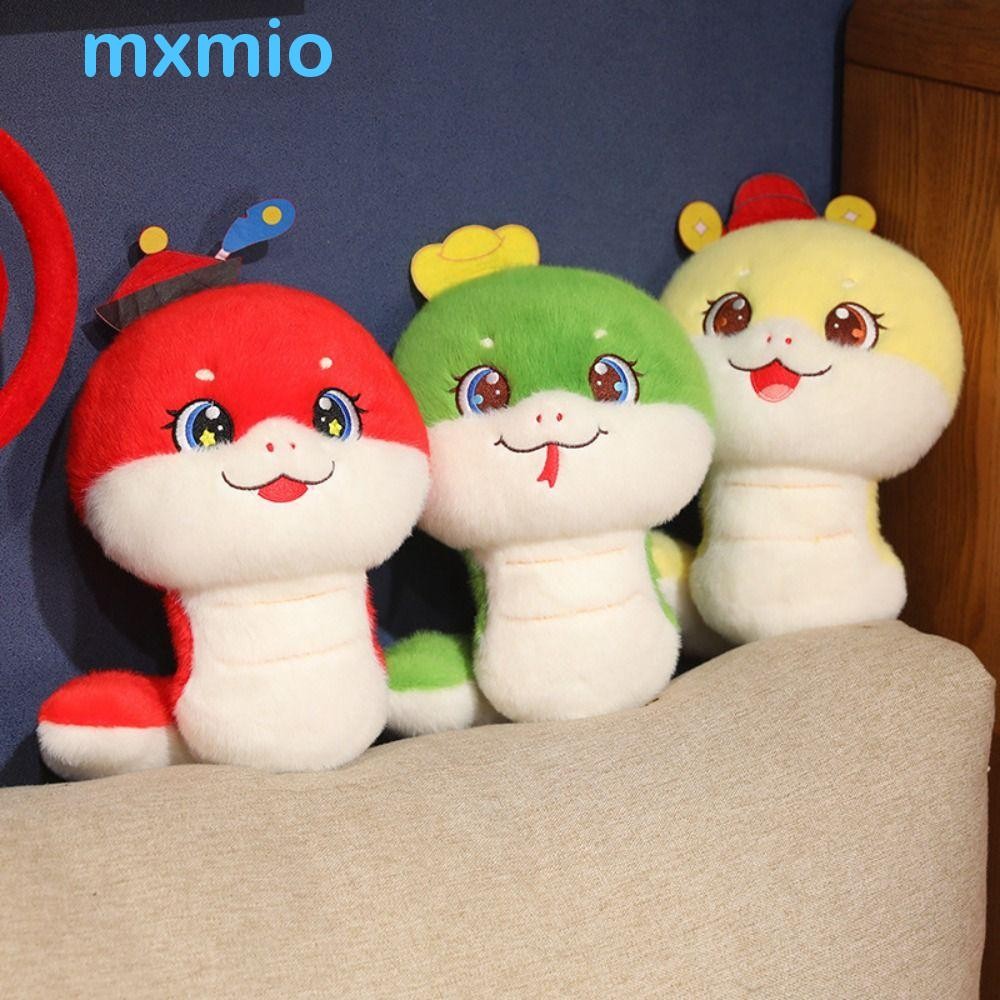 MXMIO Chinese Zodiac Snake Doll, Stuffed Doll Fluffy Snake Year Mascot ...