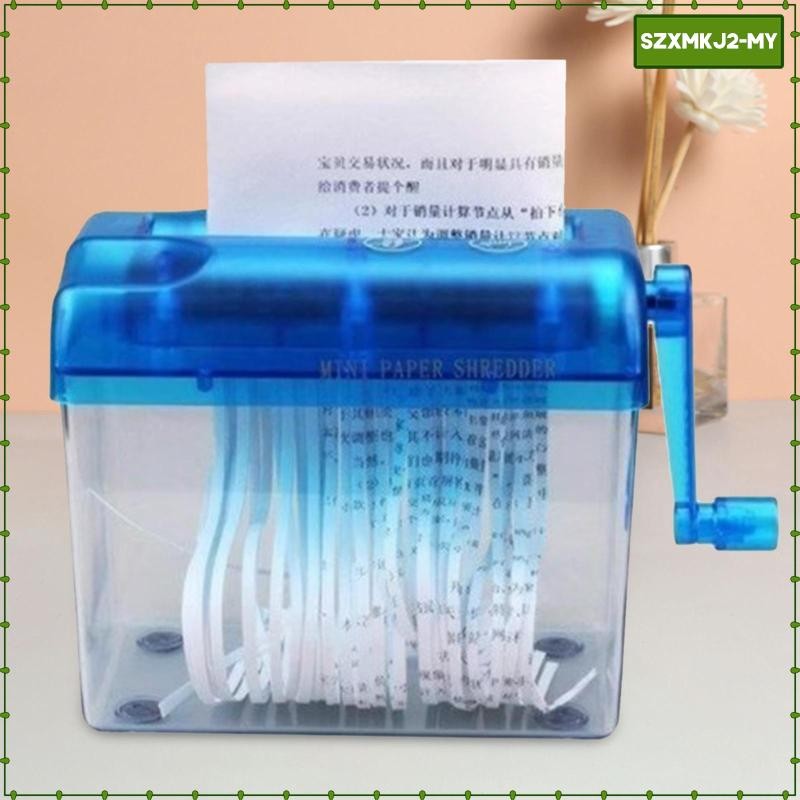 [szxmkj2] Manual Paper Shredder Hand Shredder Mini Household Handheld ...