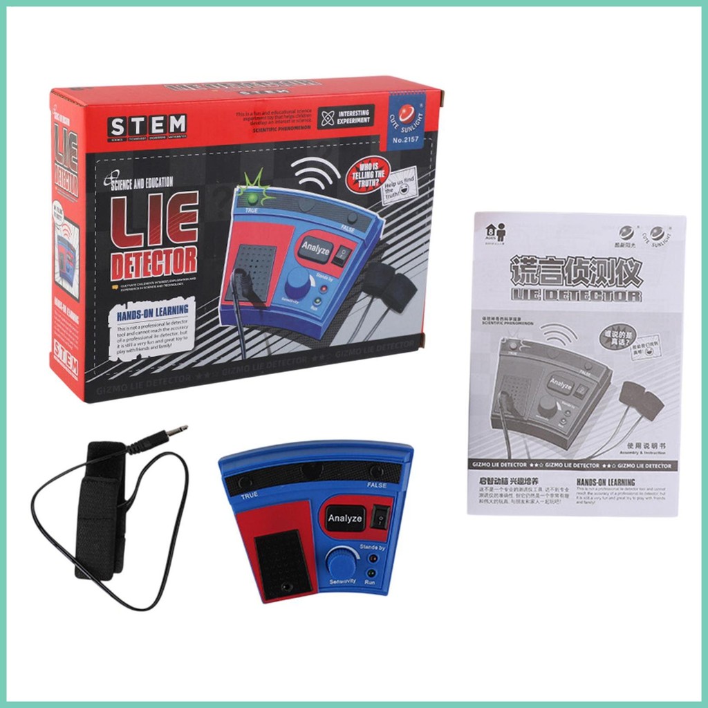 Lie Detector Toys Electric Lie Detector Machine Lie Detector Device ...