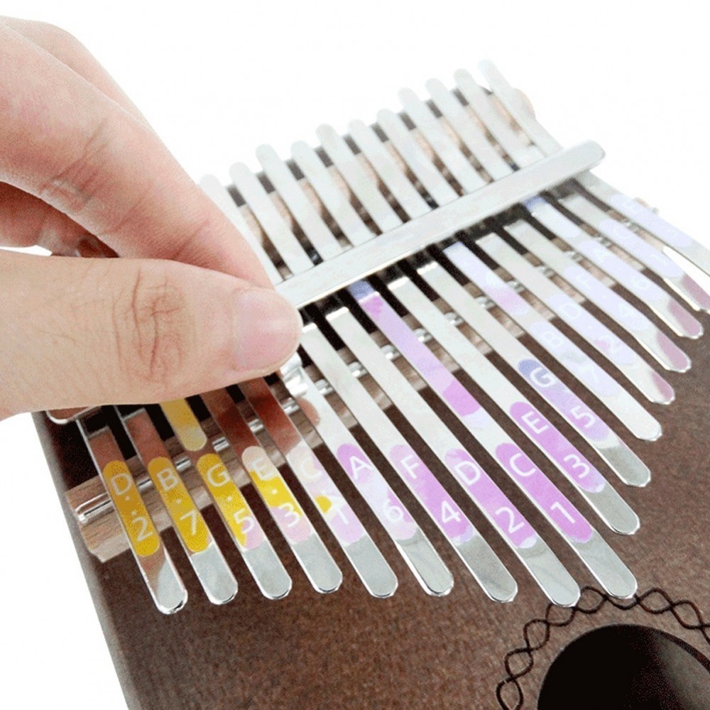 Kalimba Sticker Kalimba Learner PVC Parts Scale Thumb Piano Tools ...
