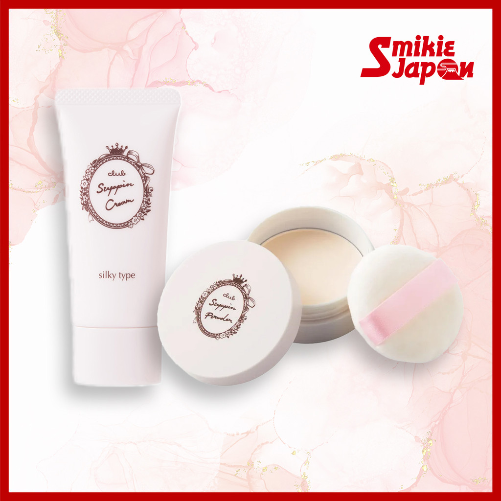 CLUB COSMETICS SUPPIN Silky Powder 9.8g / Silky Cream 30g Direct from ...