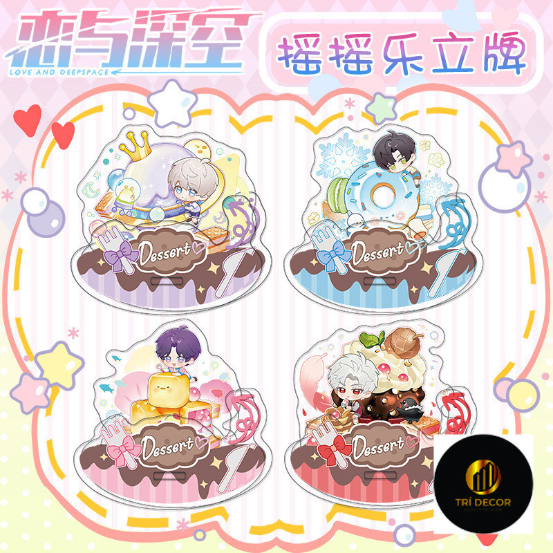 Love and Deepspace X LAWSON Acrylic Shake Toy Game Anime Merch Zayne ...