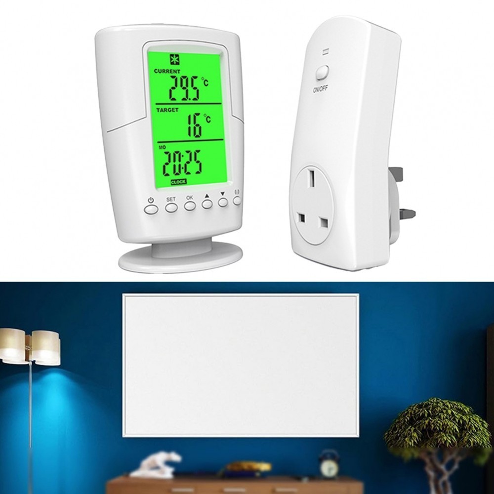 Wired and Wireless Thermostat Timer Switch for Efficient Temperature ...