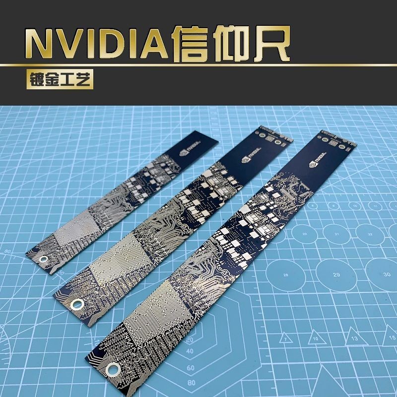 Nvidia Nvidia Faith Ruler Gold-Plated Figure Boyfriend Gift PCB ...