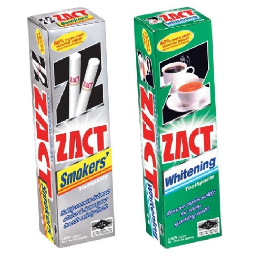 Zact Toothpaste smoker's / whitening 150g | Shopee Malaysia