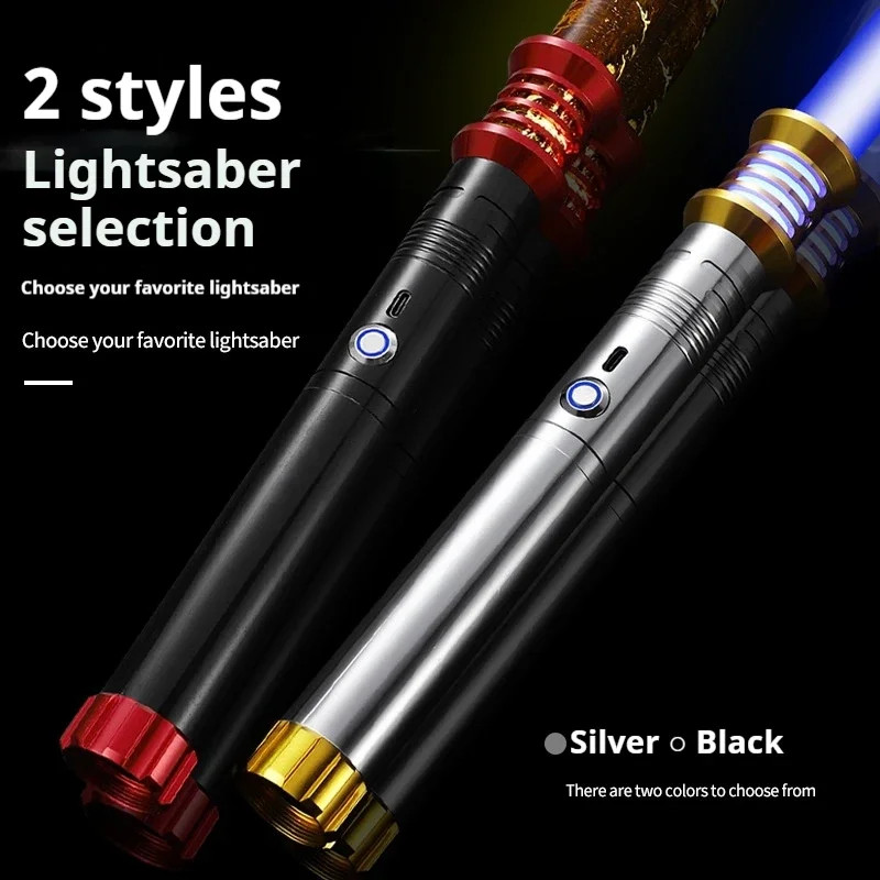 98cm RGB Pixel Lightsaber Metal light Saber Adult Toy 26 Color 2-in-1 ...
