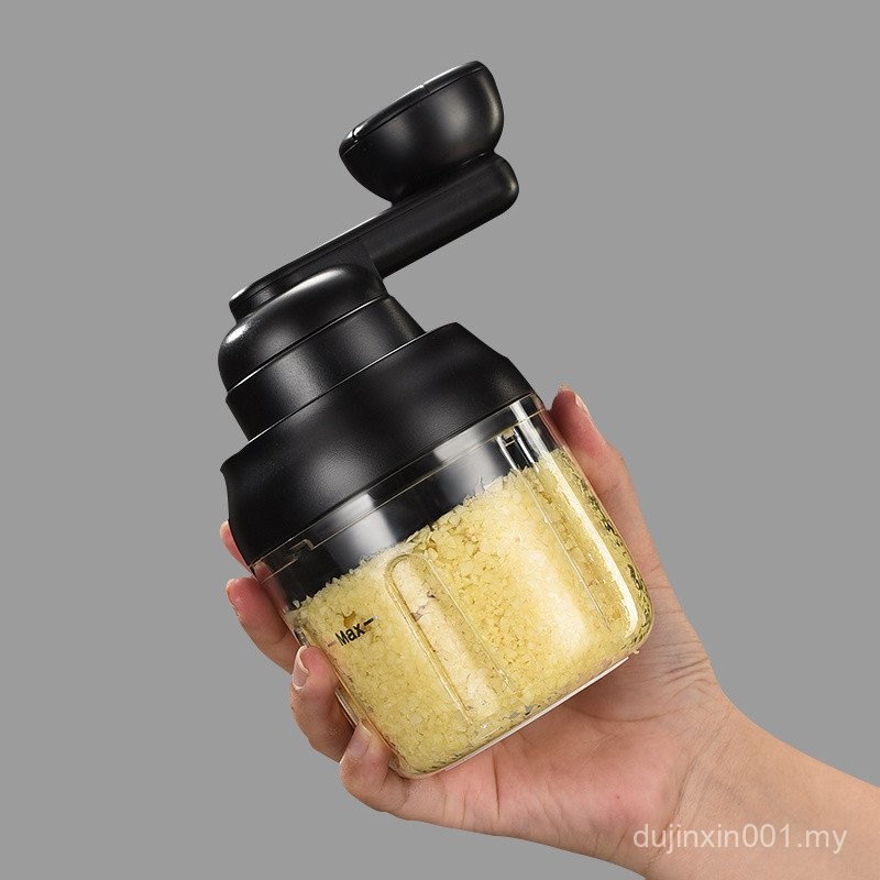 Official Hand-Cranked Minced Garlic Handy Tool Minced Meat Grinder ...