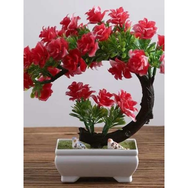office desk decoration bunga hiasan Bunga palsu, bunga tiruan, bonsai ...