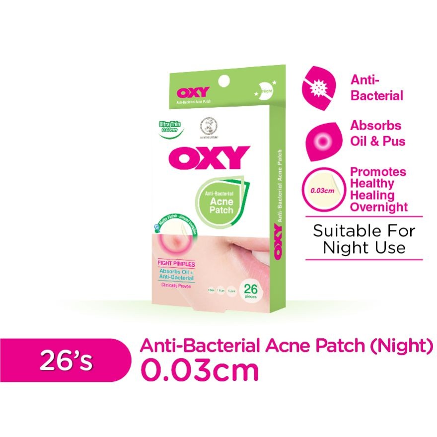 OXY Anti-Bacterial Acne Patch 26's | Shopee Malaysia