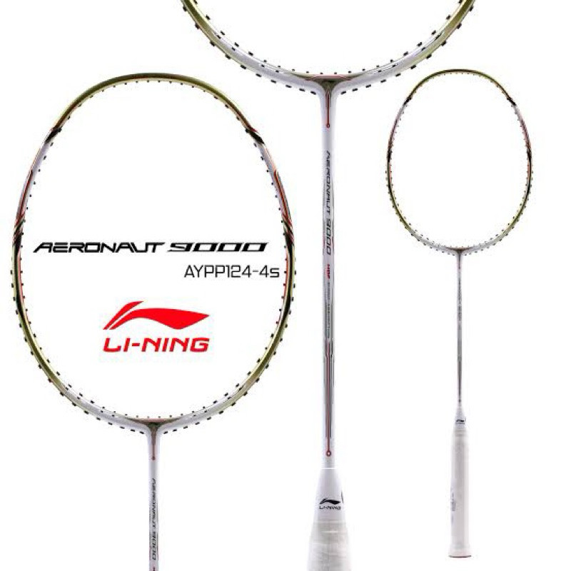 Li-Ning Aeronaut 9000 Badminton Racket Pro Level Control String ...