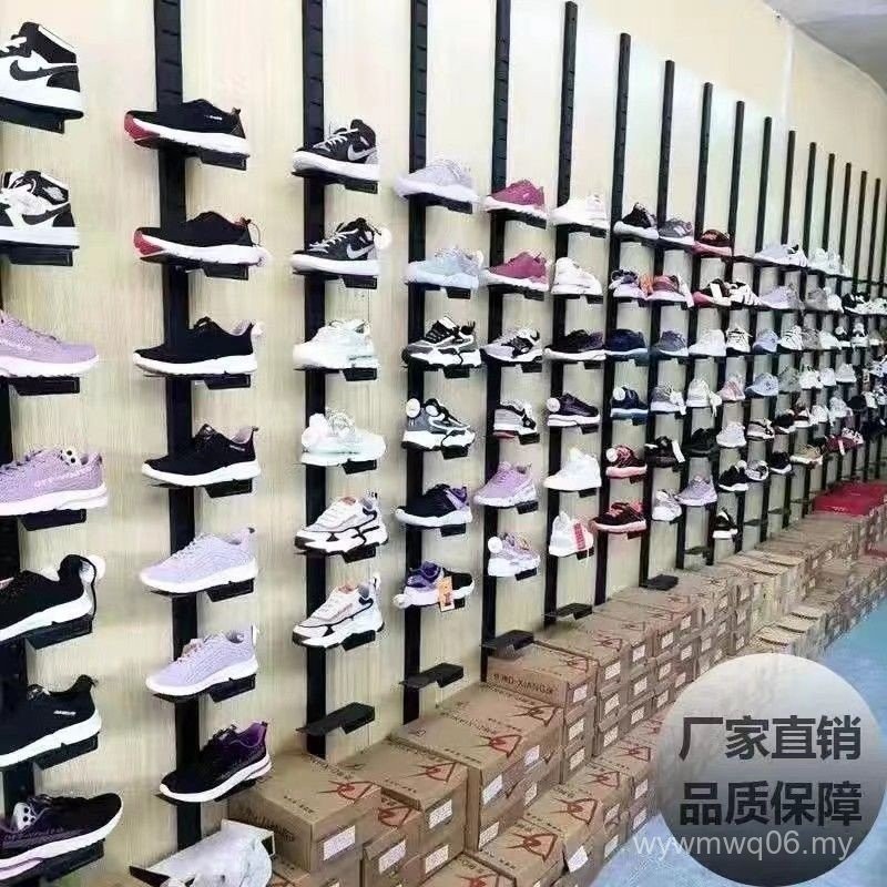 Low Price Wrought Iron Shoe Shop Shoe Wall Shoe Rack Display Rack Shoe ...