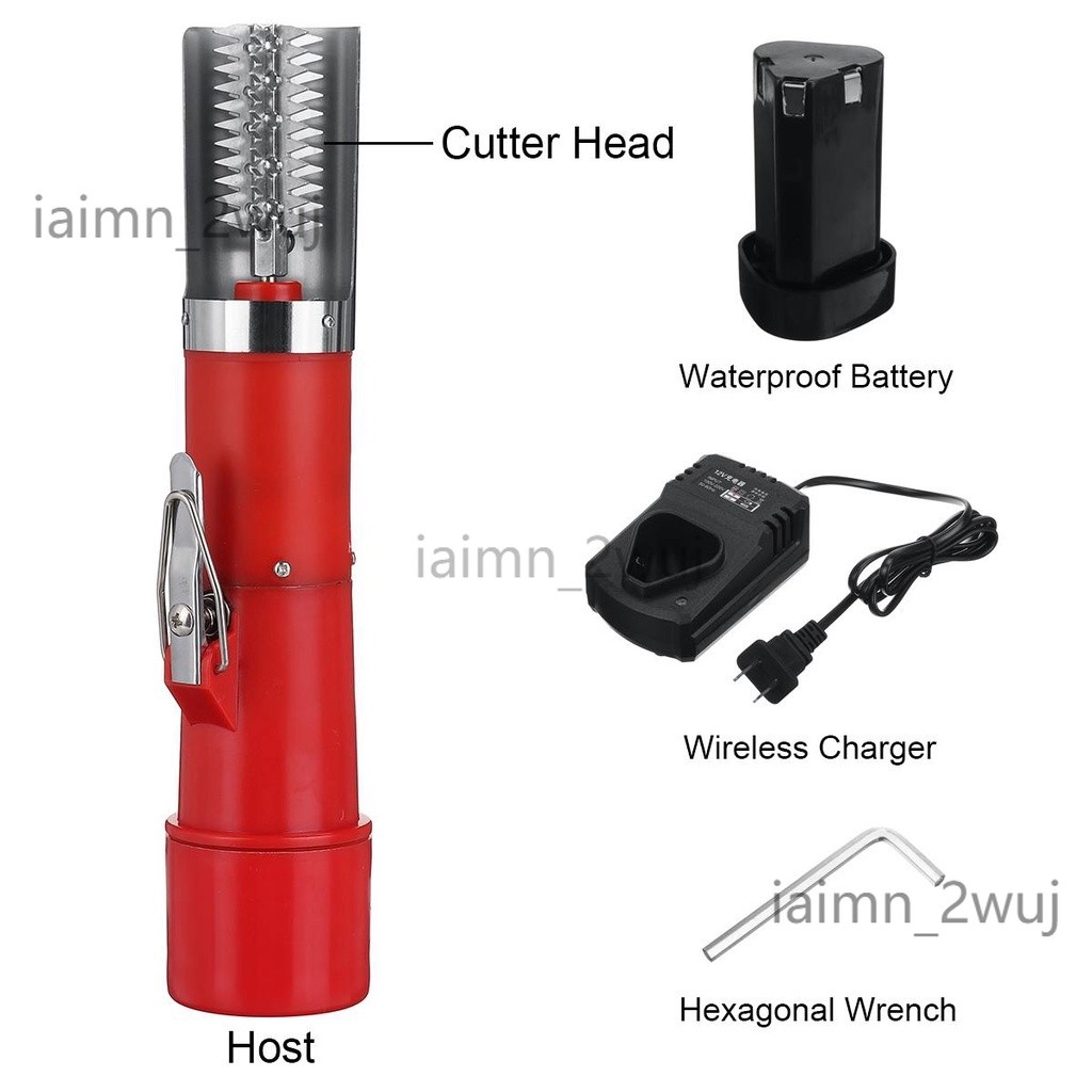 Portable Charging Electric Fish Scaler Scraper Remover Cleaner Scraper ...
