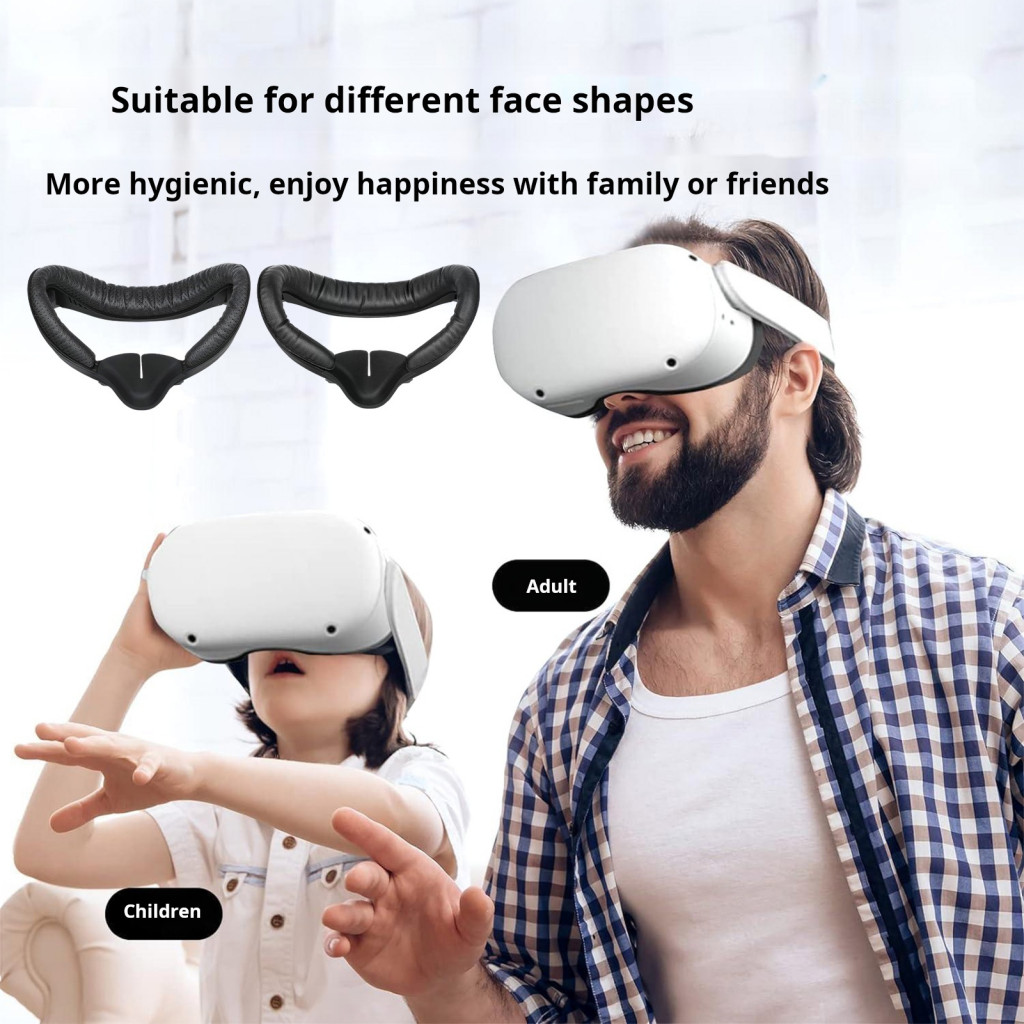 Vr Glasses Eye Cover Vr Accessories Comfortable Vr Face Guard for Meta ...