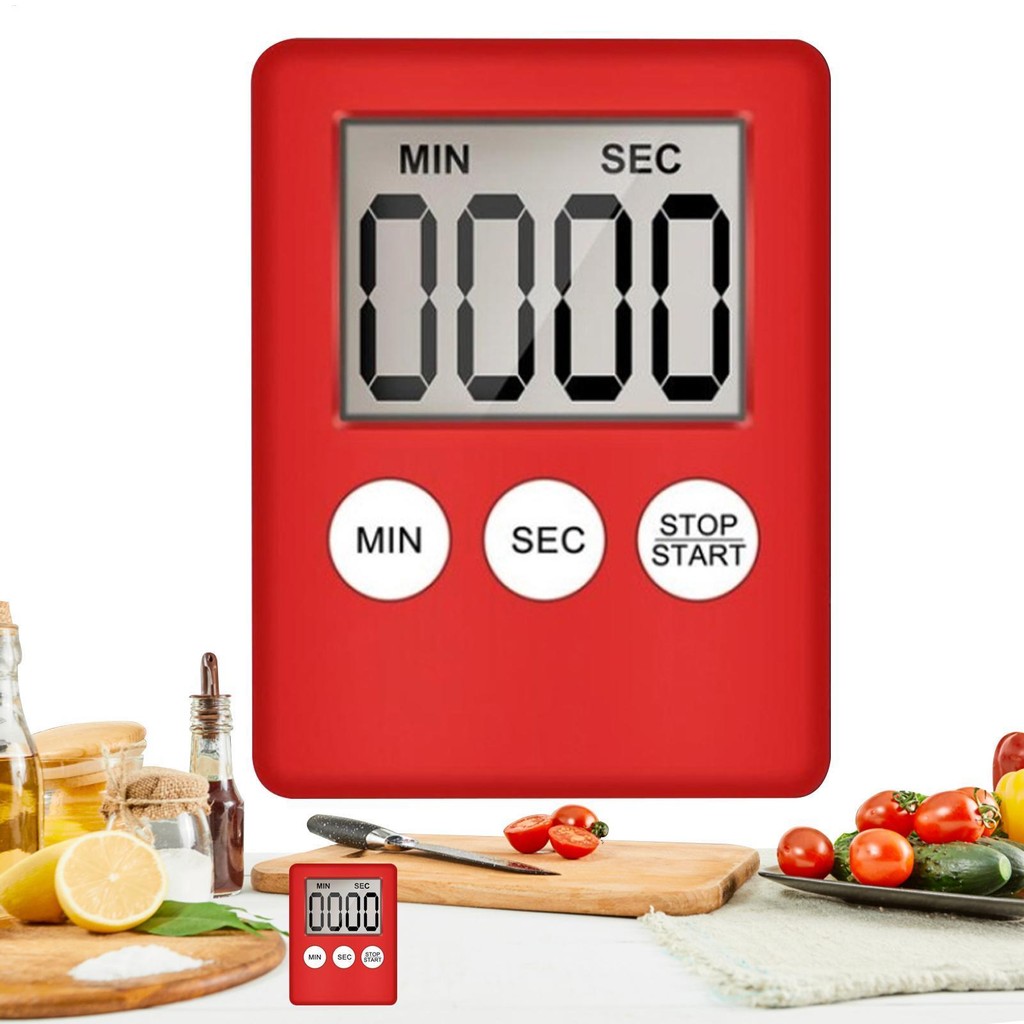 Mini Digital Timer Led Countdown Countup Timer With Memory Function 1673