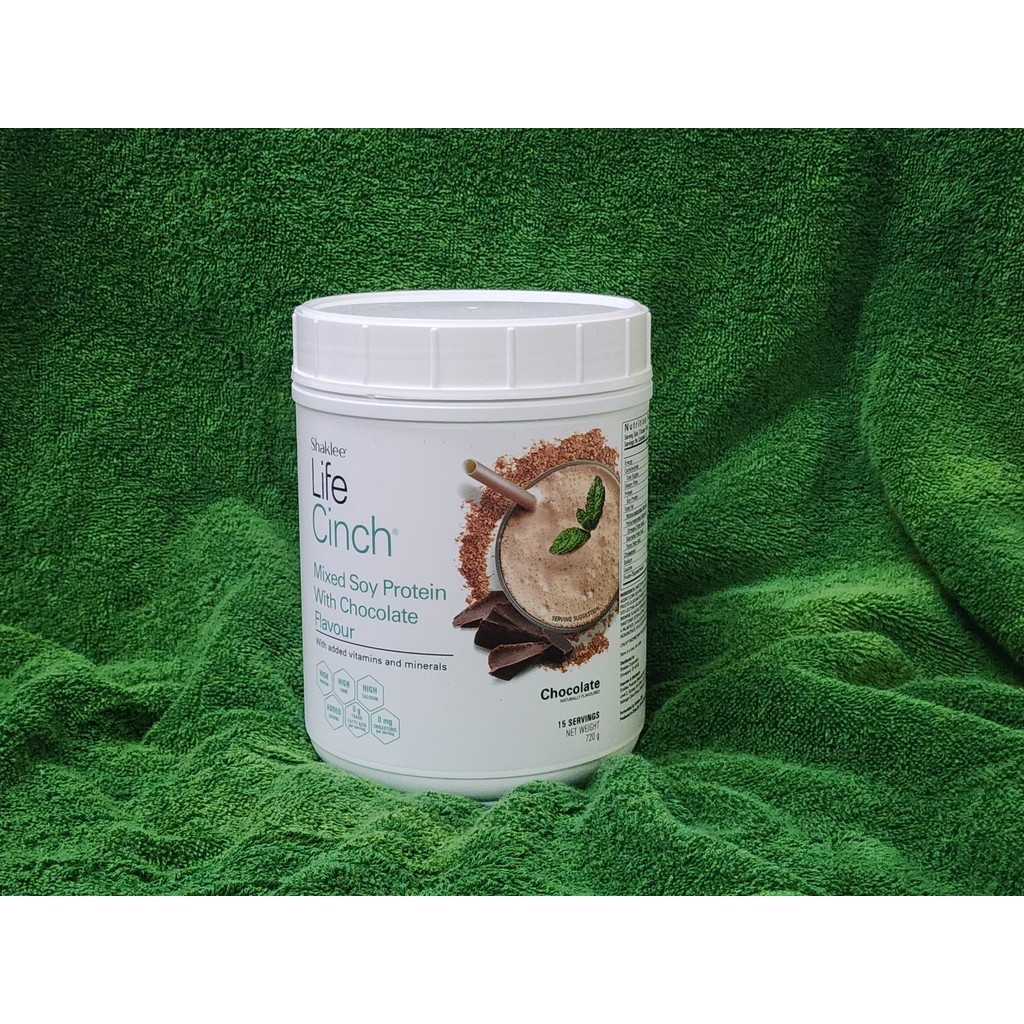 🍀Shaklee🍀 Life Cinch® Mixed Soy Protein Chocolate Shake (720g) EXP JULY ...