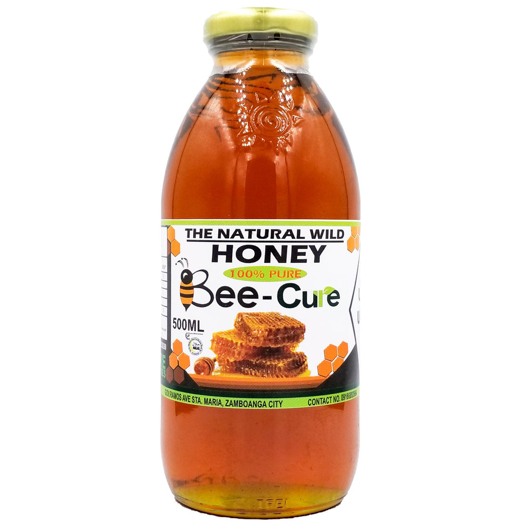Bee-cure Natural Wild Honey (500ml) | Shopee Malaysia