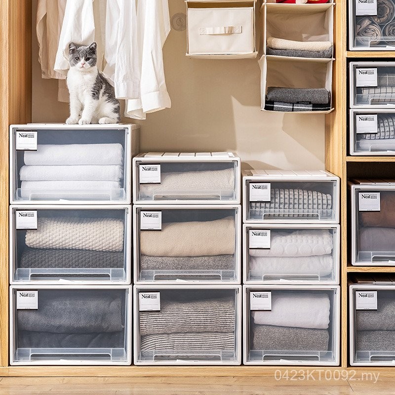 Storage Simple Storage Box Drawer Storage Cabinet Cabinet Plastic ...