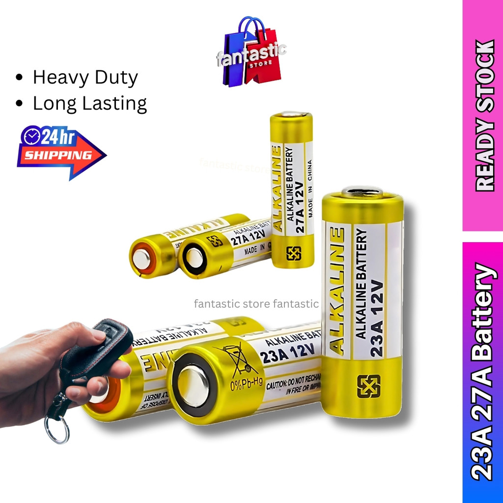 【𝗦𝗵𝗼𝗽𝗲𝗲 𝗖𝗵𝗼𝗶𝗰𝗲】 Remote Control Battery bateri A23 A27 CR2032 CR2016 ...