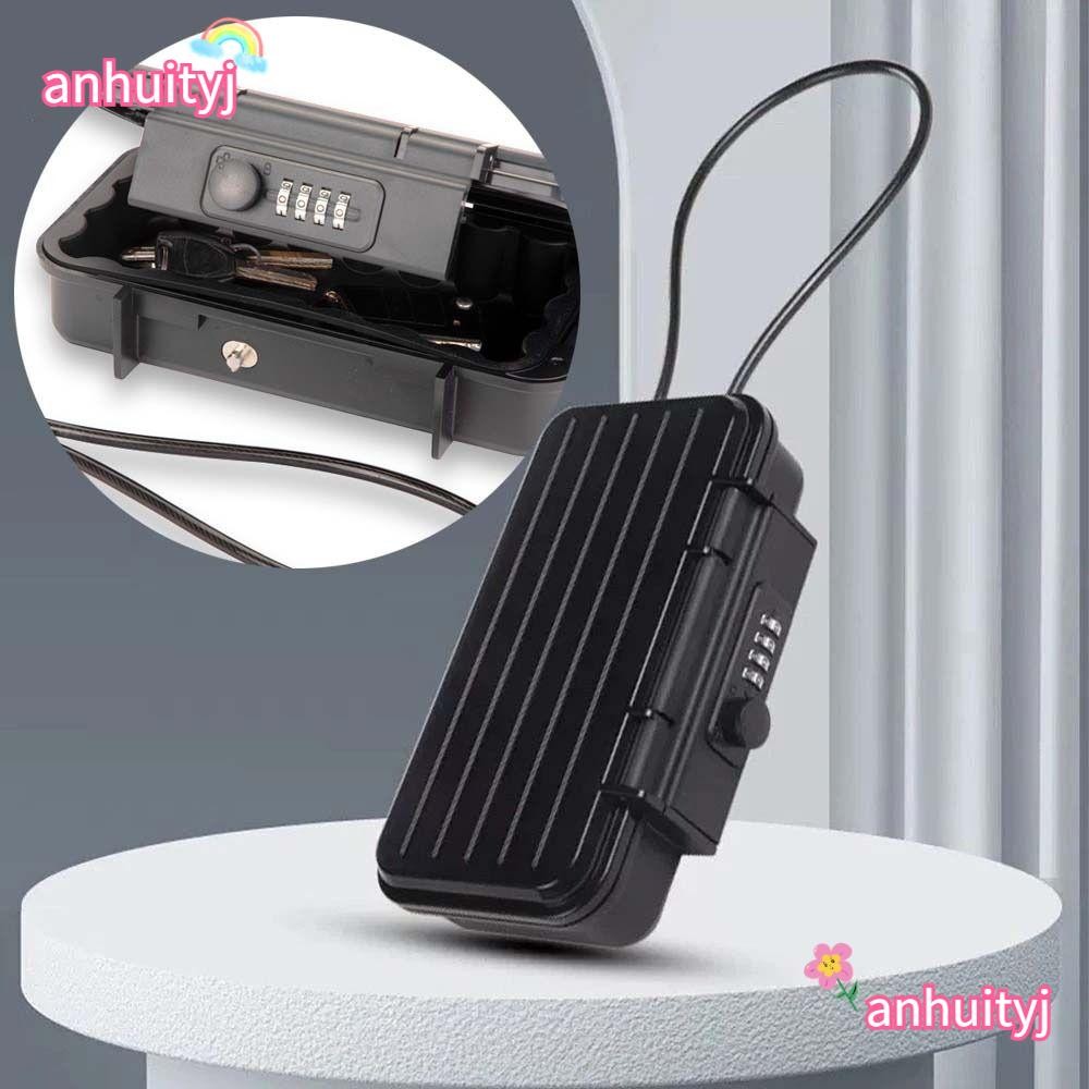LANJ Beach Safe Box, Waterproof 4-digit Password Phone Lock Box ...
