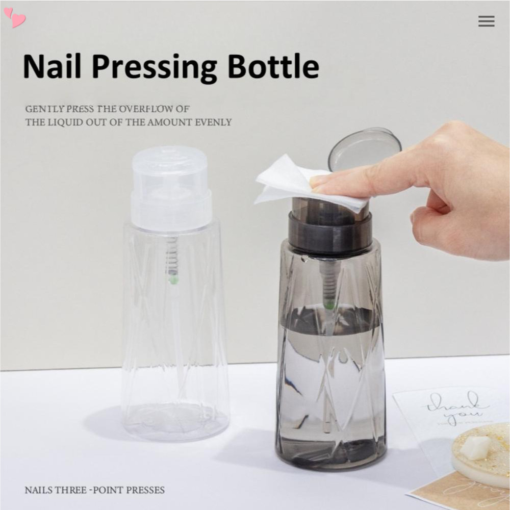 Push Down Pump Dispensers, Empty Dispenser Bottle Containers for Makeup ...
