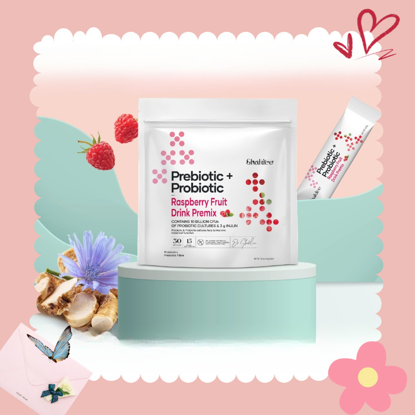 #100%ORIGINAL SHAKLEE PRE PREBIOTIC+PROBIOTIC RASPBERRY FRUIT DRINK ...