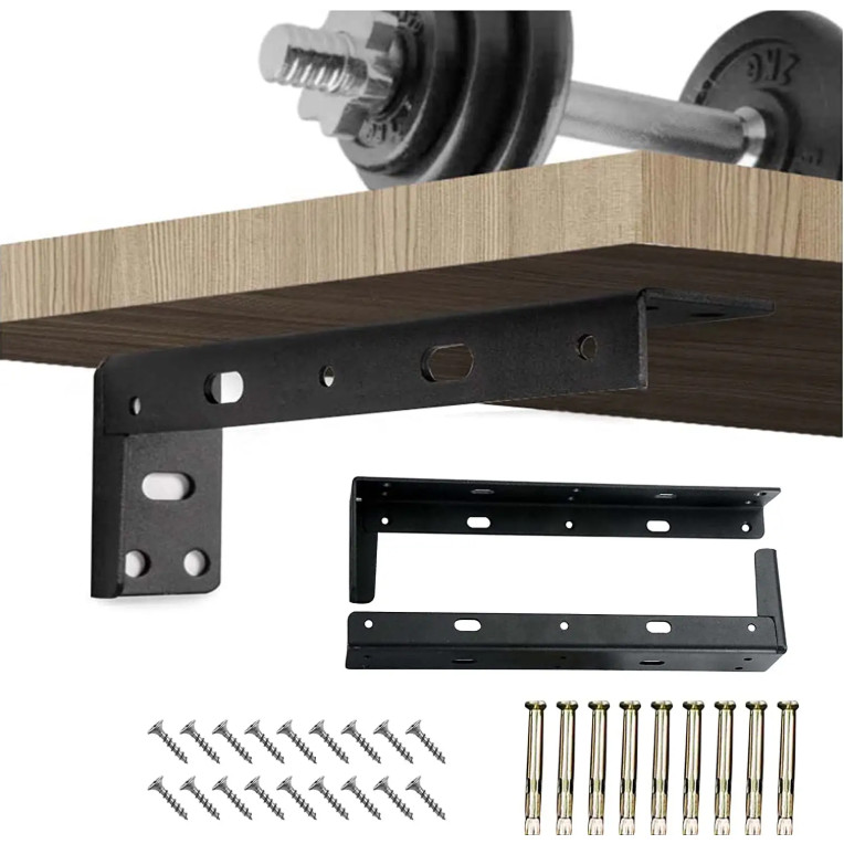 Heavy Duty Floating TV Cabinet Bracket Floating Hidden Concealed Shelf ...