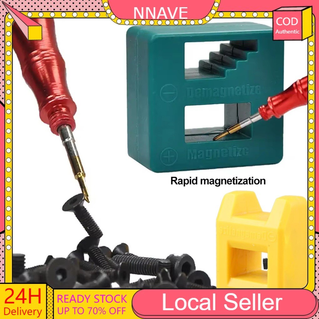 Screwdriver Dual-use Magnetizer Demagnetizer Block High Quality Pick Up ...