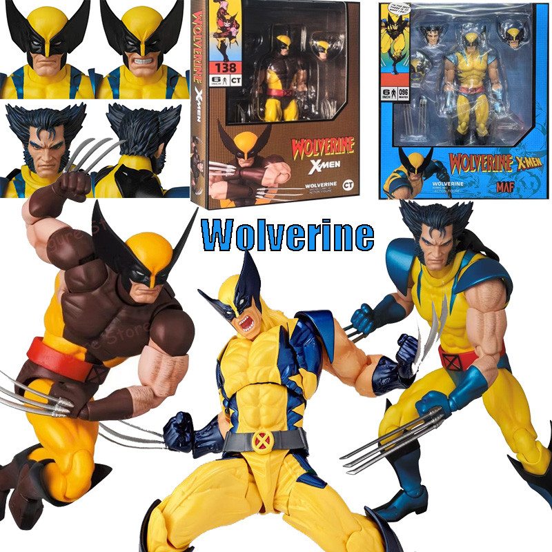 Wolverine Action Figure Articulado Mafex 096 Wolverine Comic Version ...
