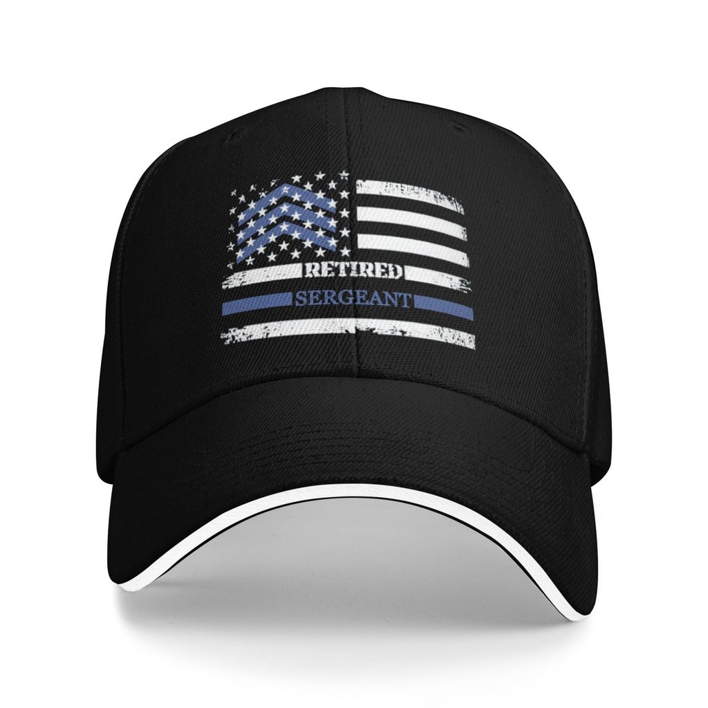 Retired Sergeant Usa Flag Police Law Enforcement Hip Hop Designs ...