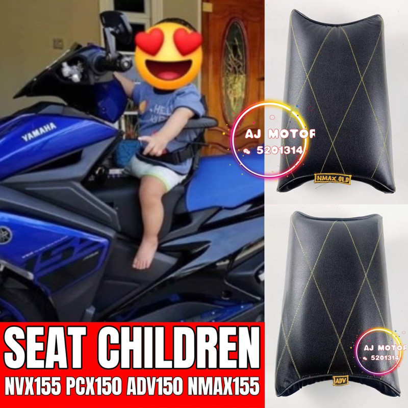 CHILDREN SEAT NVX155 V1 V2 V3 NMAX155 PCX150 ADV150 ADV160 NVX NMAX PCX ADV CHAIR KIDS KID CHILD ...