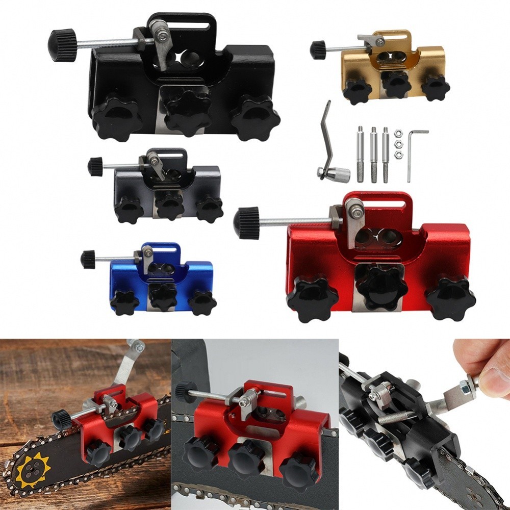 NEW Portable Chainsaw Sharpening Chainsaw-Fixture Chainsaw Sharpener ...