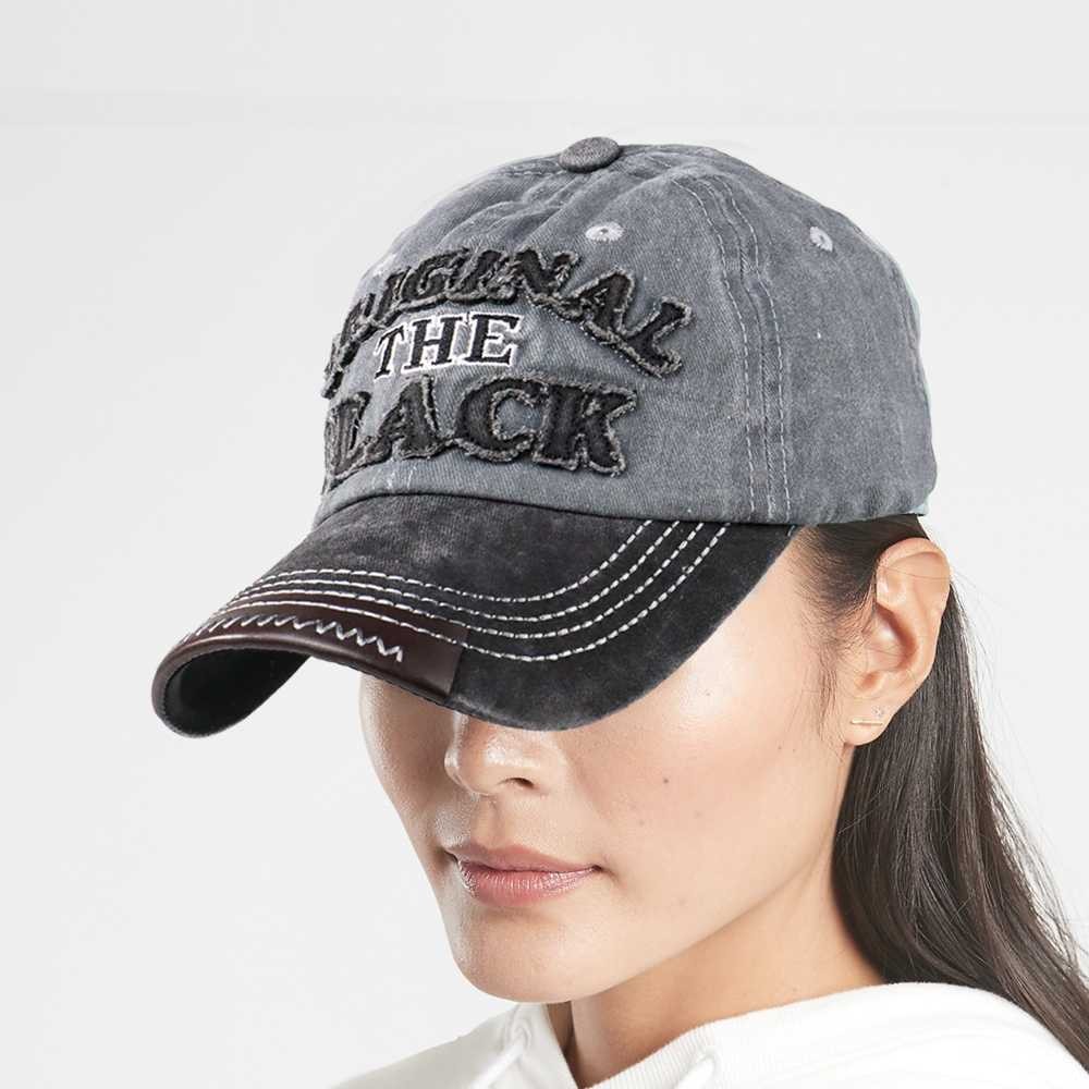 Flb Baseball Cap Original The Black Retro Washed Style - F122 | Shopee ...